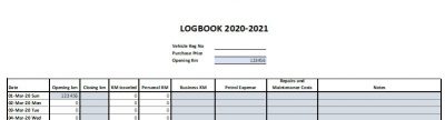2021 Travel Logbook Download